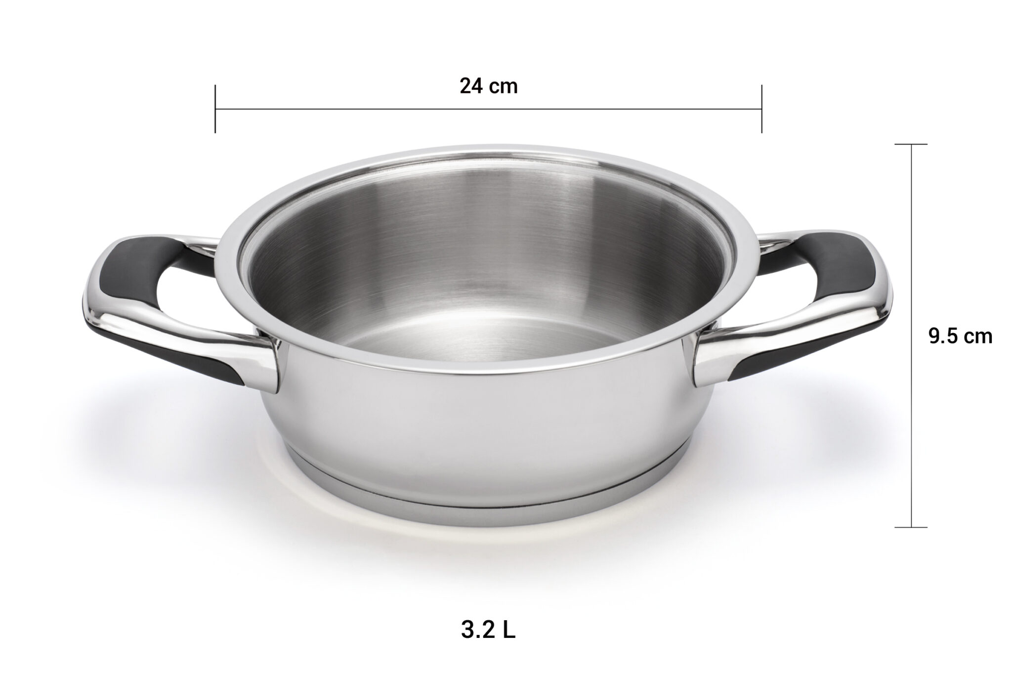 Healux 24cm Regular Cookware – 3.2L - Healux